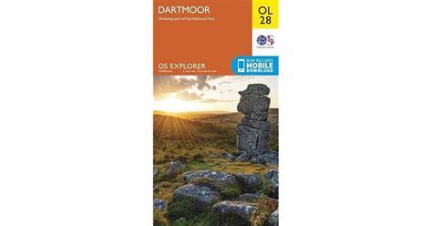 Dartmoor OS Explorer Map OL28 Dartmoor By Ordnance Survey