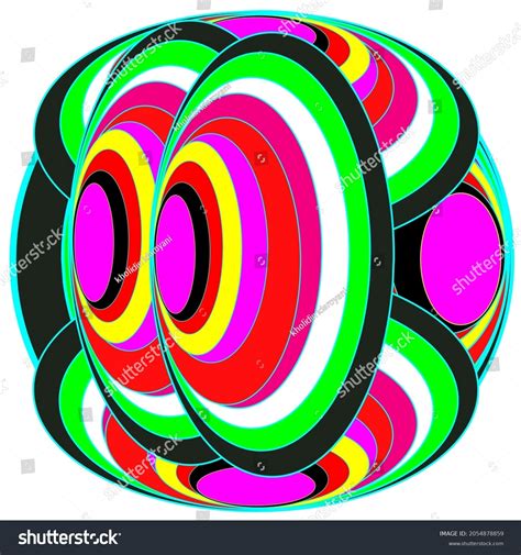 Creative Circle Abstract Vector Logo Design Stock Vector Royalty Free 2054878859 Shutterstock