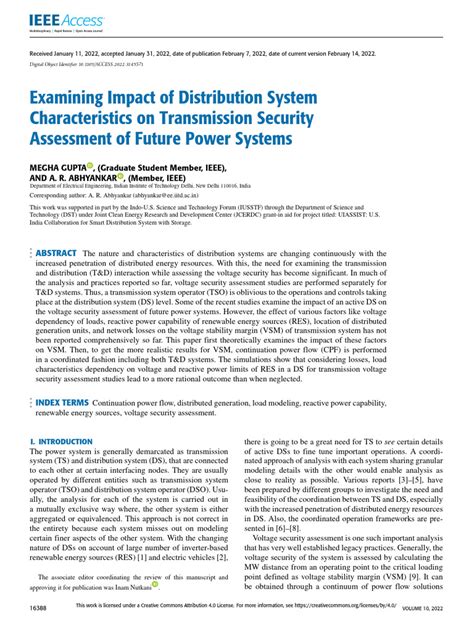Examining Impact Of Distribution System Characteristics On Transmission Security Assessment Of