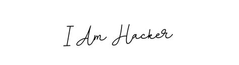 85 I Am Hacker Name Signature Style Ideas Cool Online Signature