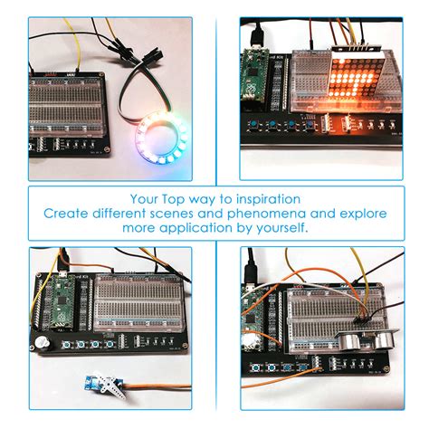 52pi Raspberry Pi Pico Micro Python Programing Kit With Raspberry Pi P