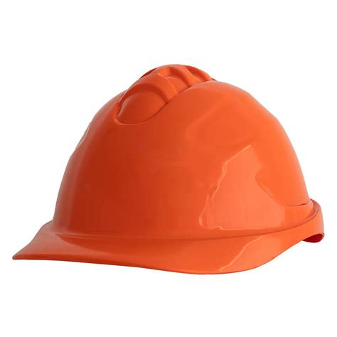 Casco De Seguridad Con Arnes A Cremallera Naranja Bluetools Srl