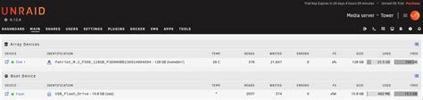sudden disk space usage after formatting general support unraid