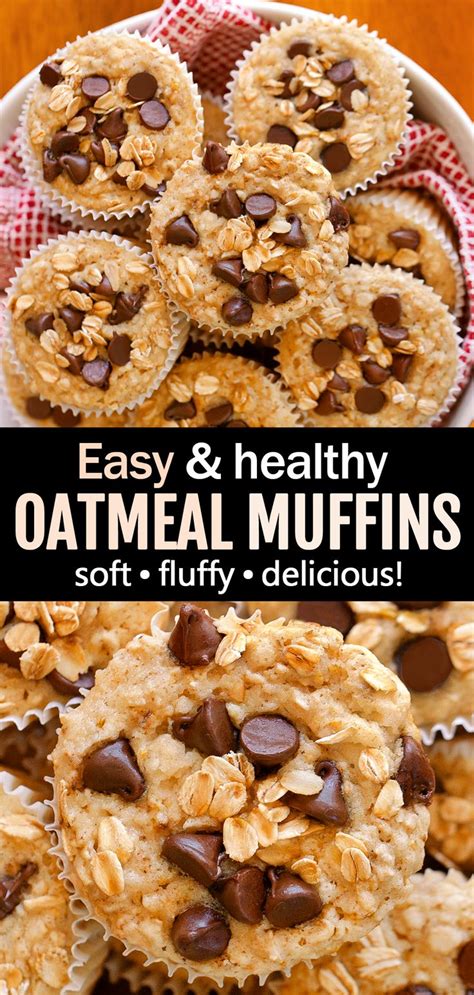 The Best Healthy Oatmeal Muffin Recipe