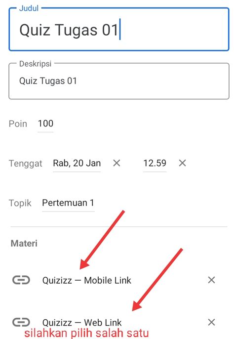 Cara Mengerjakan Soal Di Quizizz Bagi Peserta Didik Catatan Judin
