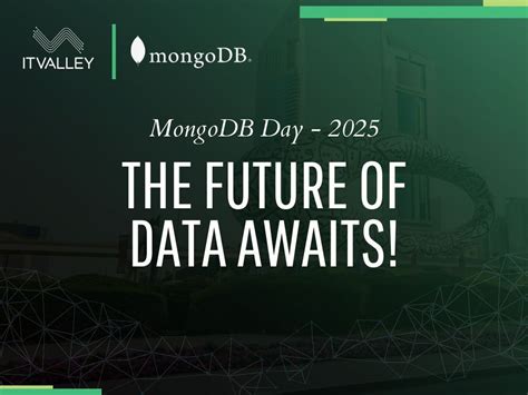 It Valley On Linkedin Mongodb Techevent Database