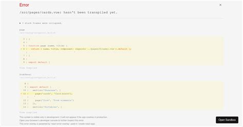 Vue Router Examples Codesandbox