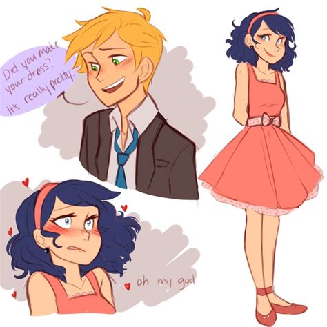 Best Images About Marinette Adrien On Pinterest Bus Ride Best Drawing And D