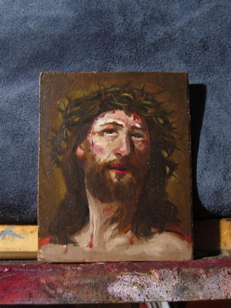 Міні ікона ісуса христа в тернях — ціна 200 грн у каталозі Ікони Купити товари для дому та