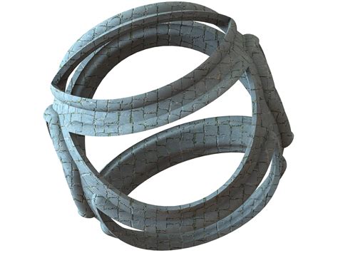 Wireframe Shape Geometric Keyshot Ball 3d Model By Mranycad