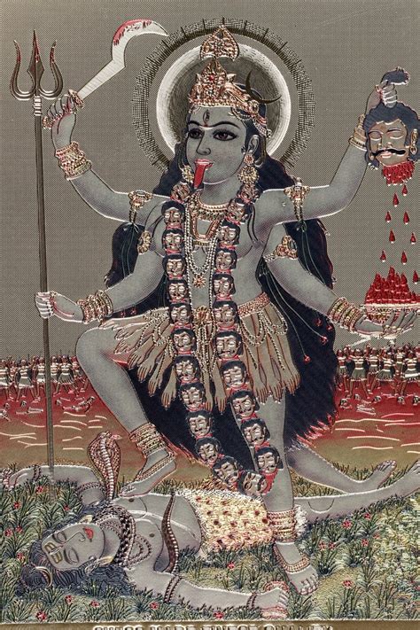 Kali Hindu Goddess Symbolism In The Shadow Of Kali Fear