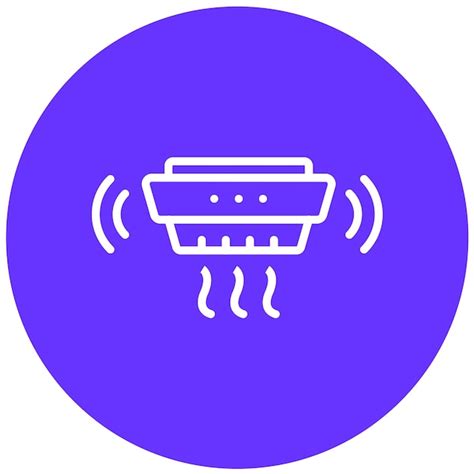Premium Vector Vector Design Smoke Detector Icon Style