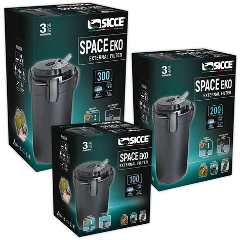 Sicce Space Eko Filter Silent For 300l Aquarium Aquacadabra