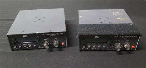 Qty 2 Mfj Cw Mfj 454 Keyer Readers