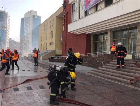 Гал түймэр унтраах тактикийн дадлага сургуулилалт хийлээ