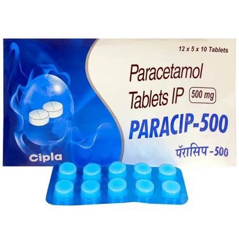 Cipla Paracip 500mg Paracetamol Tablet At Best Price In Mumbai