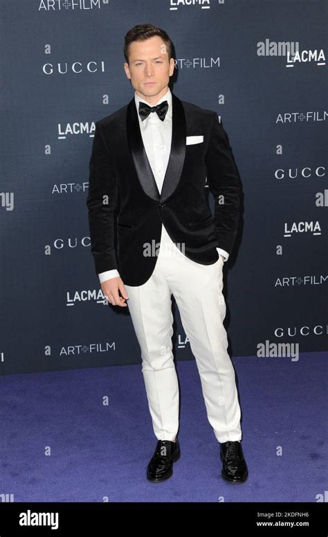 Los Angeles Ca Th Nov Taron Egerton At Arrivals For