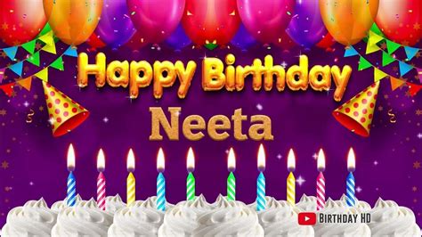 Neeta Happy Birthday To You Happy Birthday Song Name Neeta 🎁 Youtube