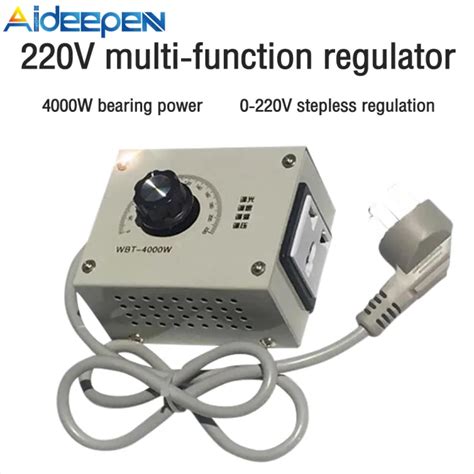 aideepen variable speed controller scr voltage controller fit for