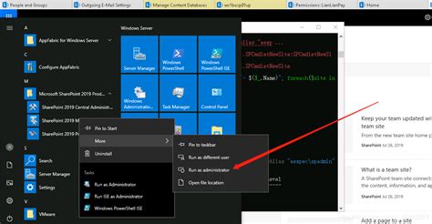 Sharepoint 2019 （三）一个网站一个数据库，分开建立，和相关权限管控sharepoint 订阅版 命令 创建网站集 指定内容