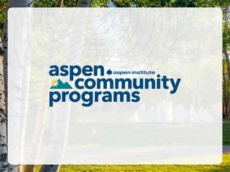 Events Aspen Institute