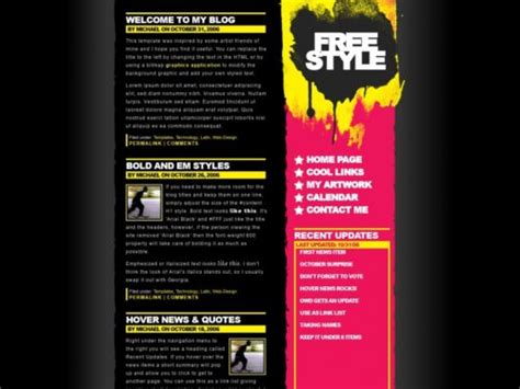Plantilla Html Css Gratis Free Style Plantillas Html Gratuitas