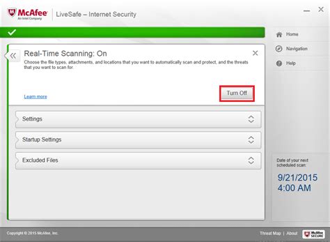 How To Set Antivirus Exclusions For Mcafee Livesafe On Pc Running