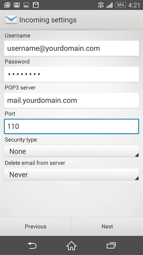 How To Configure Email Client In Mobile Device Knowledgebase Internet Solutions HK