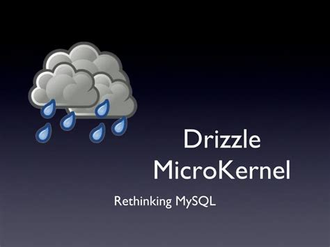 Drizzle Opensql Camp Ppt