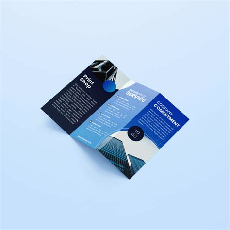 A4 Foldable Brochures Print Shop