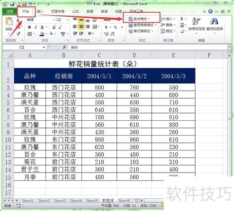 Excel中如何用三种颜色标识不同范围的数据 软件技巧 Zol软件下载