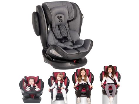 Cadeira De Auto Grupo 0 1 2 3 Aviator Isofix 360º By Cinza Escuro Lorelli Worten Pt