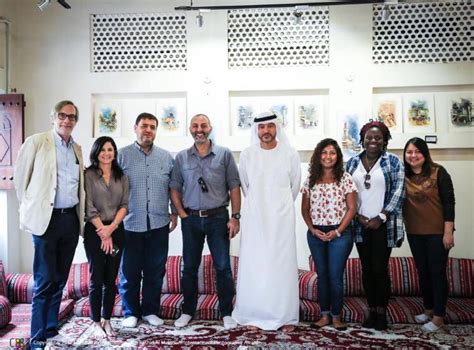 nasif kayed on linkedin visiting guests with hipa hamdan bin