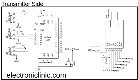 NRF L With Arduino NRF L Pinout And Example Codes