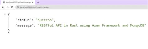 Restful Api In Rust Using Axum Framework And Mongodb 2024
