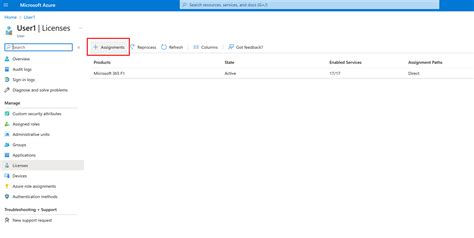 Assigning User Licenses In Microsoft Entra Id Azure Ad