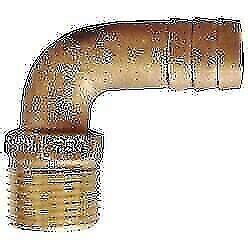 Groco 2 Npt X 2 14 Id Bronze Full Flow 90 Elbow Pipe To Hose