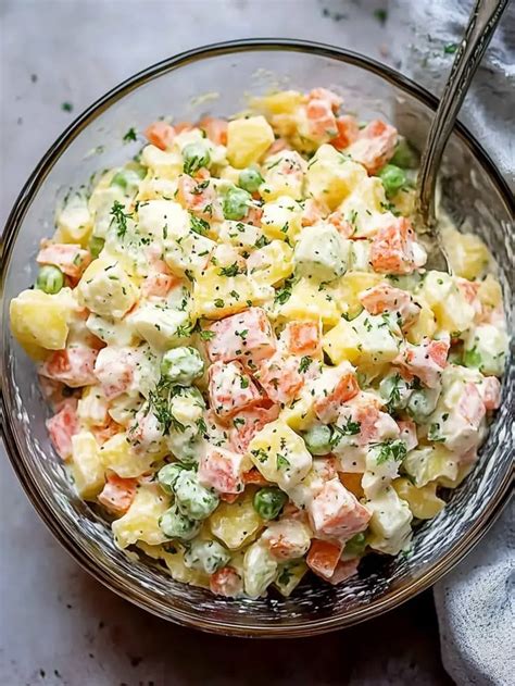 Best Olivier Russian Salad Easy Recipes
