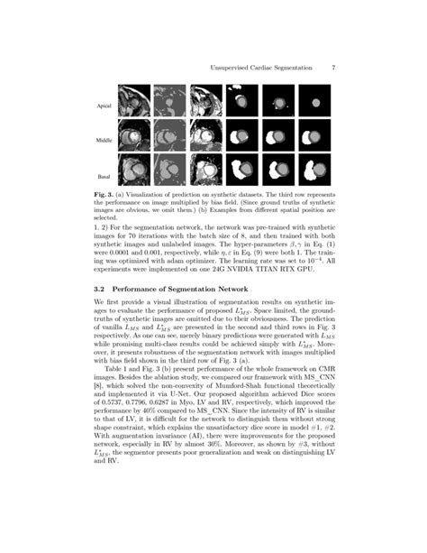 Unsupervised Cardiac Segmentation Utilizing Synthesized Images From
