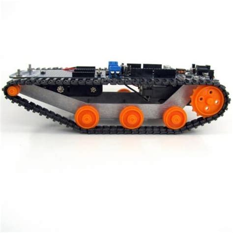 Jual Robot Tank V2 Arduino Compatible Tracked Robot Bluetooth Kit Kab Bekasi Toko Robot