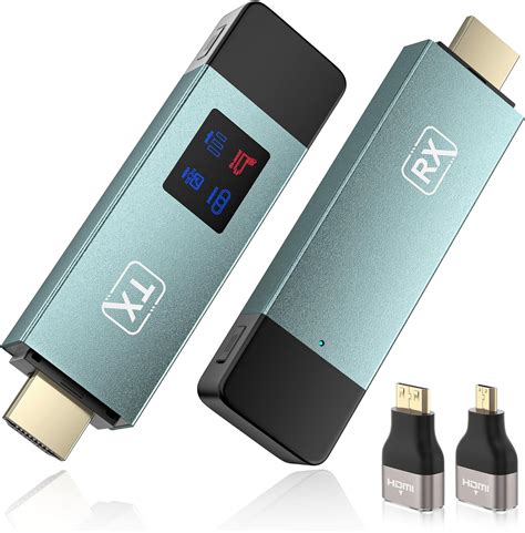 Amazon Com Wireless Hdmi Transmitter And Receiver Wireless HD Extender Plug Play Portable 2