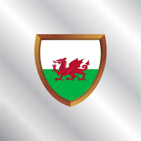 Premium Vector Illustration Of Wales Flag Template
