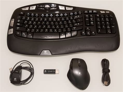 Logitech Cordless Desktop Wave Pro Wireless Keyboard And Mouse Computers Tech Parts