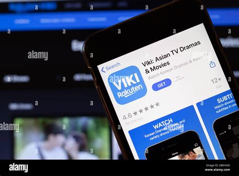 Los Angeles California Usa 24 March 2020 Viki Rakuten App Logo On