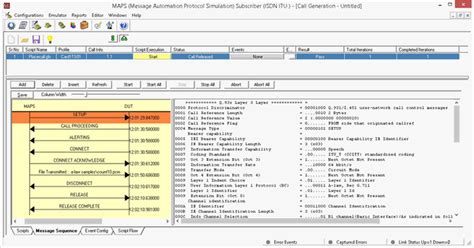 MAPS ISDN Protocol Emulator ISDN And LAPD Protocol Emulation