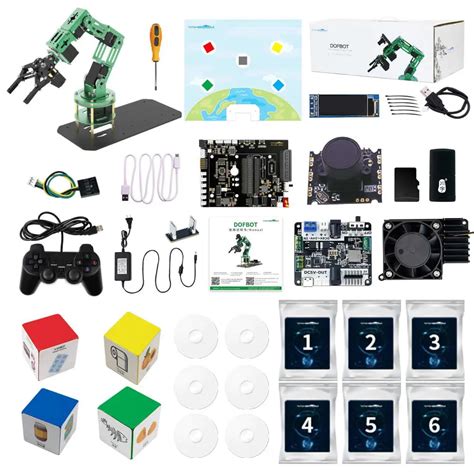 yahboom robot arm 6dof ai programmable electronic diy robot hand