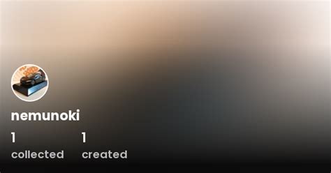 Nemunoki Profile Opensea