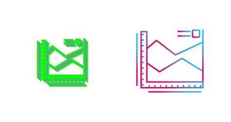 Spline Chart Icon Design 45557701 Vector Art At Vecteezy