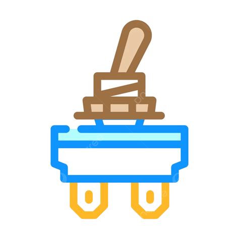 Toggle Switch Clipart Hd Png Toggle Switch Color Icon Vector Machine Electric Dip Png Image