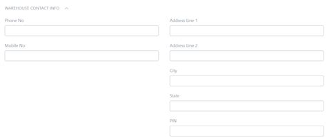 warehouse master data in erpnext — tasker erpnext is easy